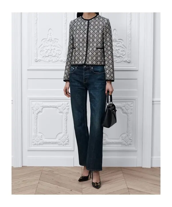 Dior Macrocannage Cropped Jacket