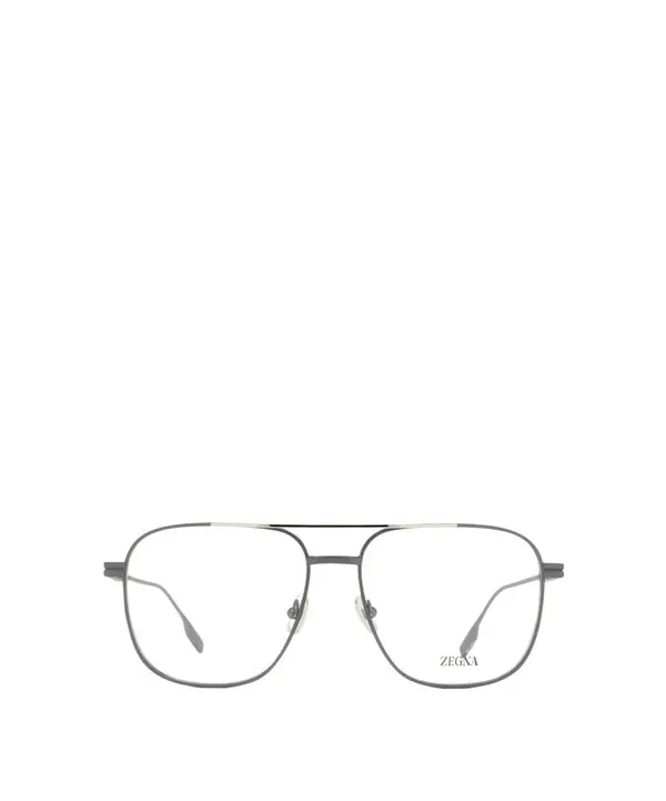 Zegna Double Bridge Navigator Frame Eyeglasses