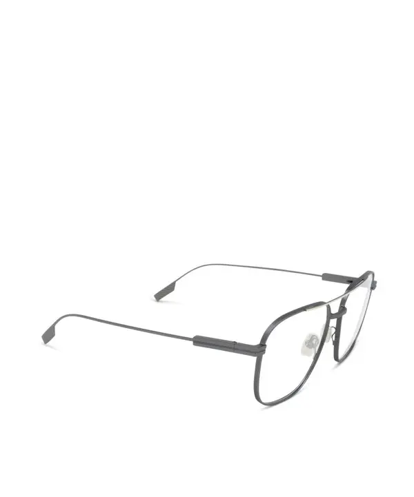 Zegna Double Bridge Navigator Frame Eyeglasses