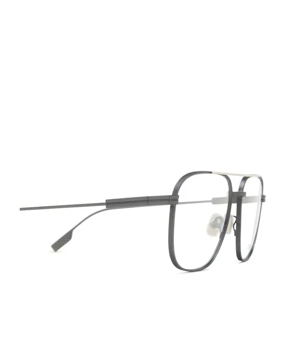 Zegna Double Bridge Navigator Frame Eyeglasses