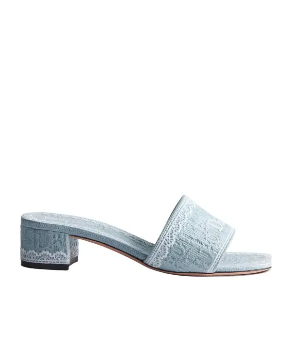 Dior Dentelle Heeled Slide