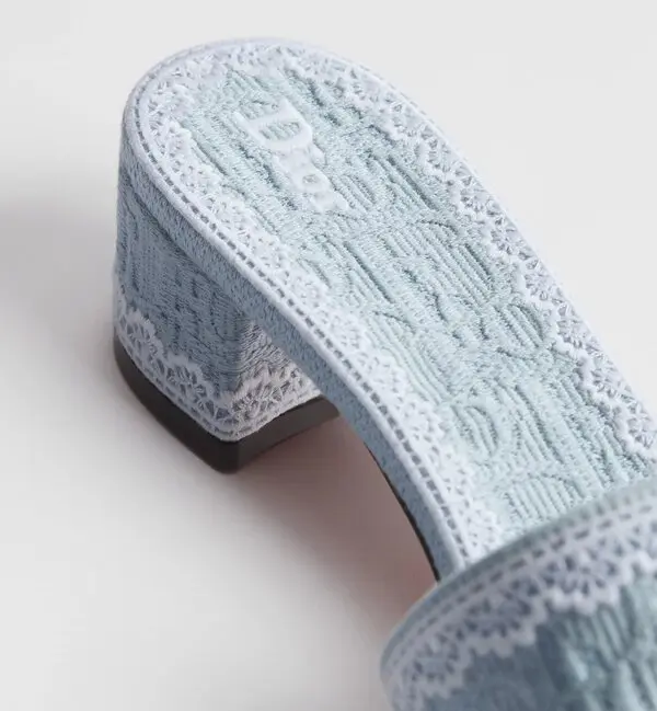 Dior Dentelle Heeled Slide