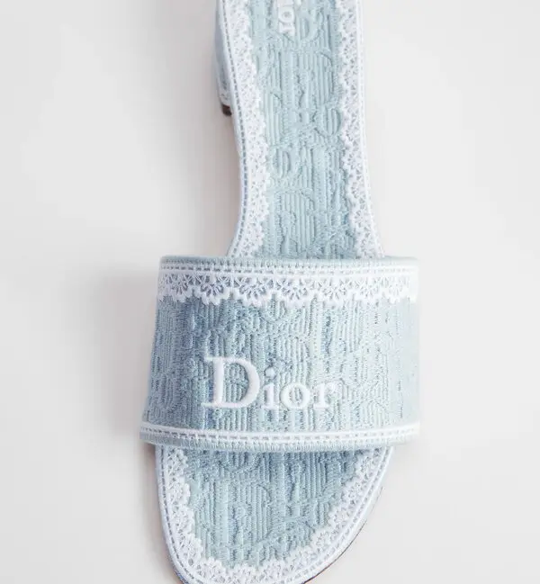 Dior Dentelle Heeled Slide