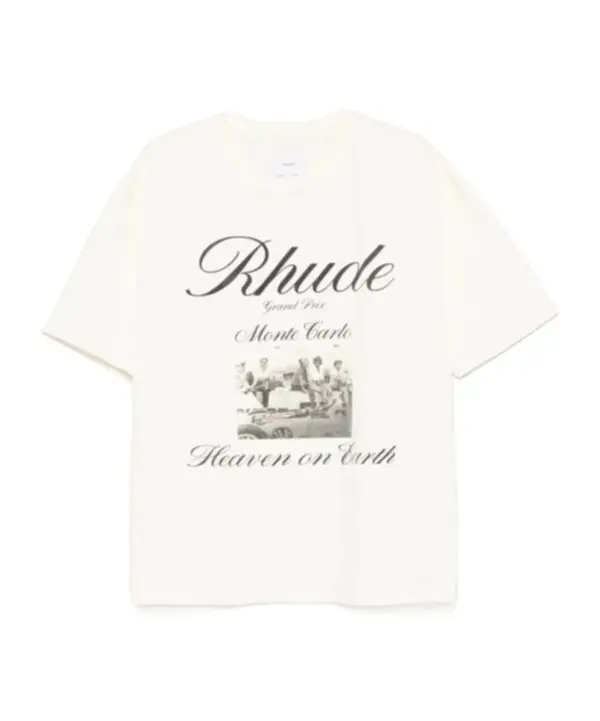 Rhude Monte Carlo Graphic T-shirt - White