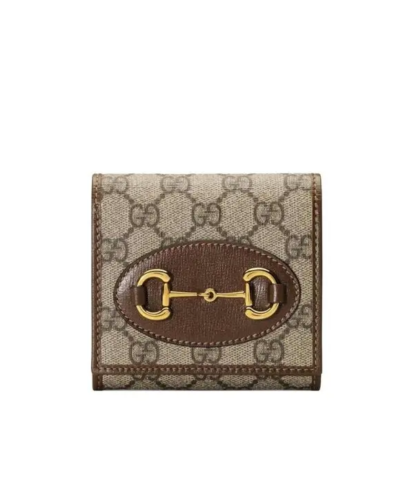 Gucci 1955 Horsebit Medium Wallet - Brown
