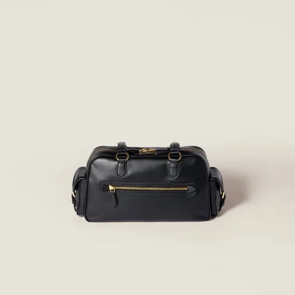 Miu Miu Pocket Nappa Leather Top-handle Bag