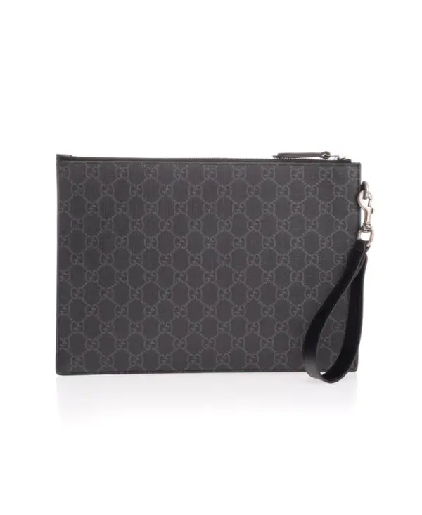 Gucci Gg Pouch With Kingsnake