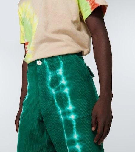 THE ELDER STATESMAN Tie-dye Corduroy Trousers