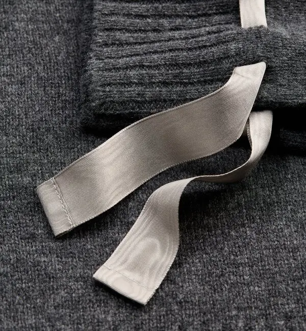 Dior Sweater With Removable Satin Collar