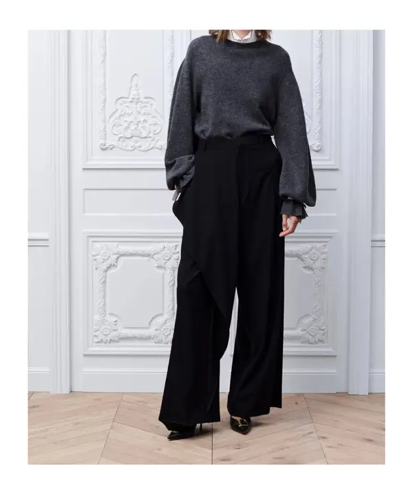 Dior Sweater With Removable Satin Collar