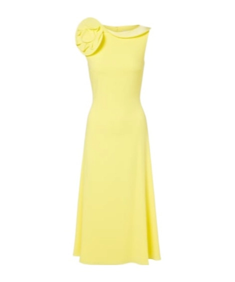 Roland Mouret Sleeveless Dress - Yellow