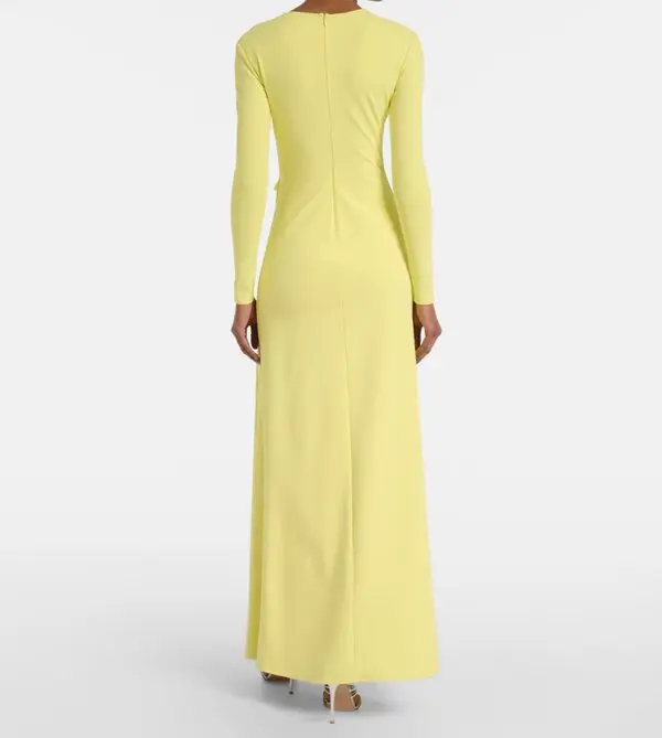 Roland Mouret Floral-applique Gown