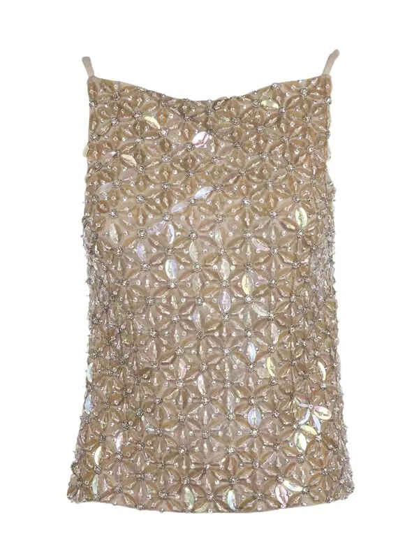 P.a.r.o.s.h Sequin Embroidered Top