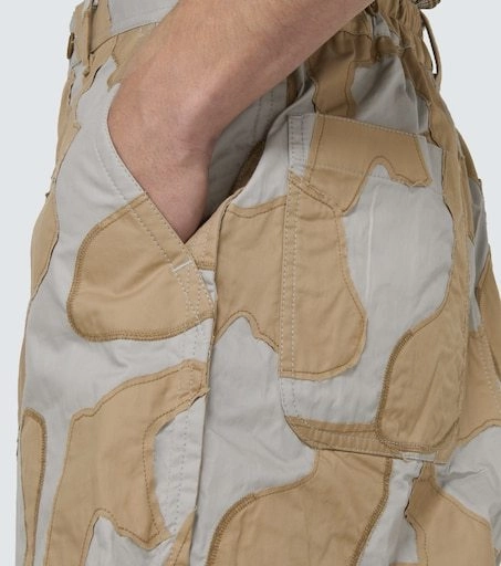 Undercover Wide-leg Camouflage Pants