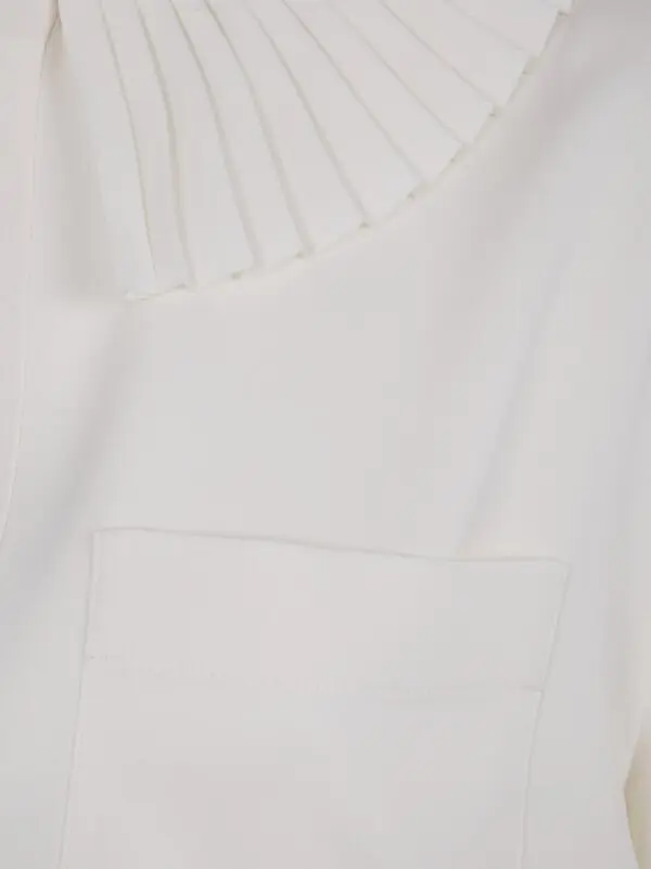 Philosophy Di Lorenzo Serafini V-neck Ruffled Shirt
