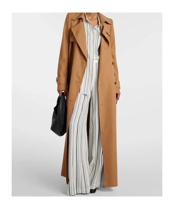 JOSEPH Hulin Striped Wide-leg Track Pants