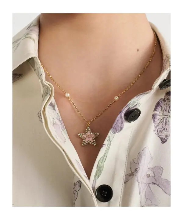 Dior Petit Cd Lucky Baroque Necklace