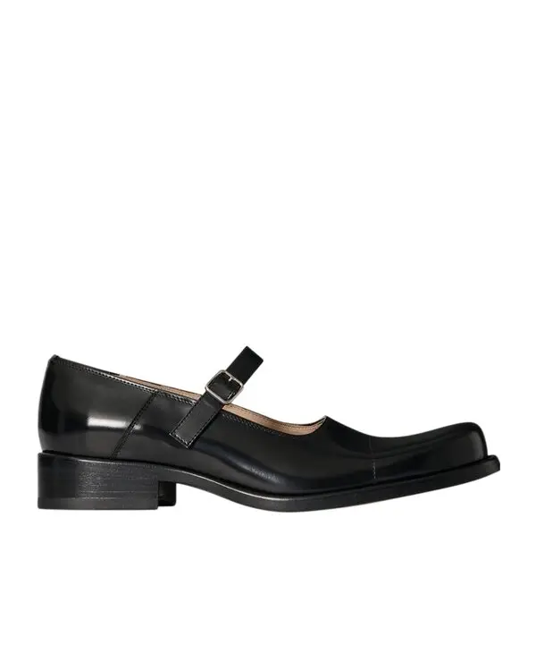 THE ROW Buckle Strap Ballet Flats - Black