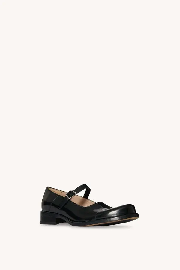 THE ROW Buckle Strap Ballet Flats
