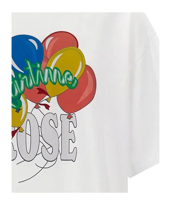 Martine Rose Logo Printed Crewneck T-shirt