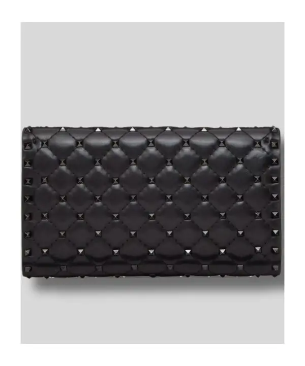 Valentino Garavani Rockstud Logo Clutch