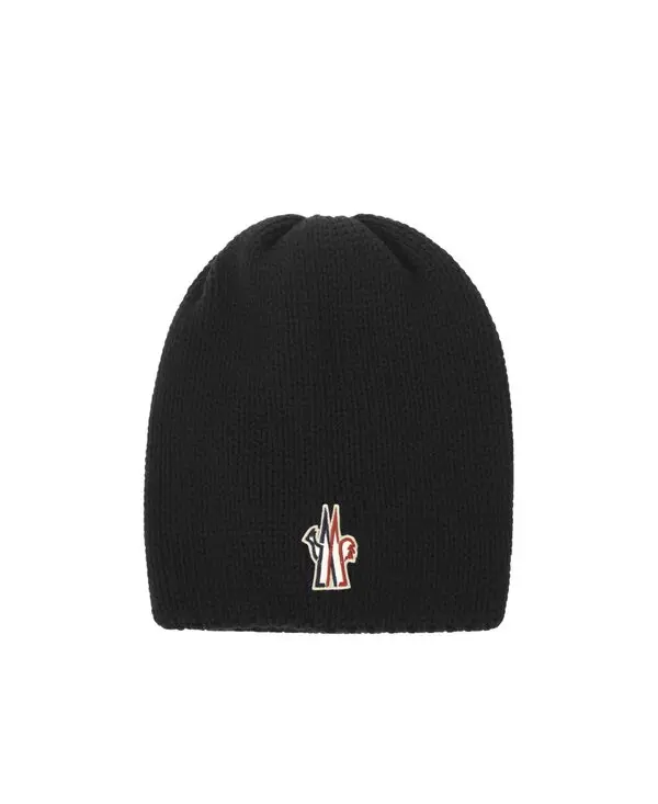 Moncler Wool Beanie - Black