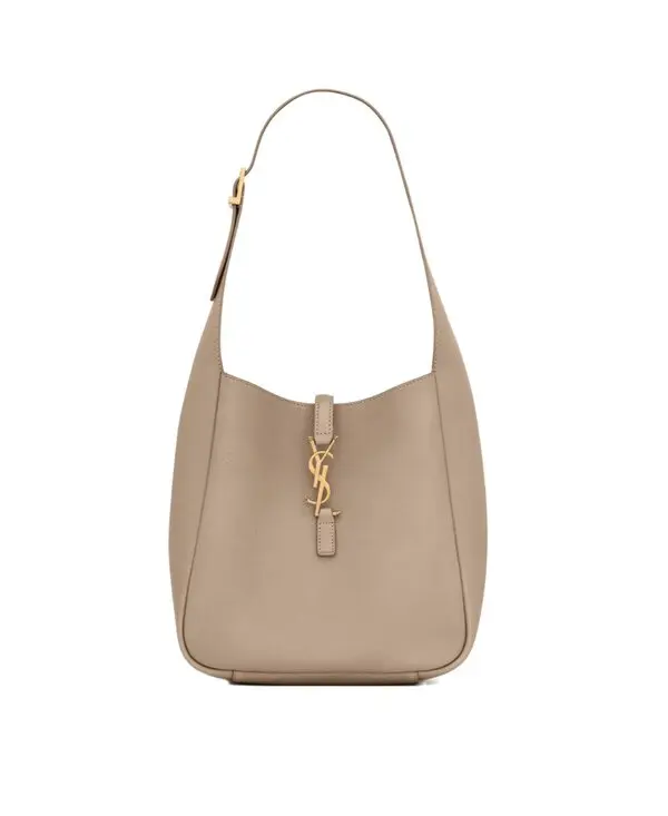 Saint Laurent Le 5 À 7 Soft Small In Smooth Leather - Nude