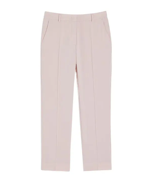 Max Mara Woollen Cloth Cigarette Trousers
