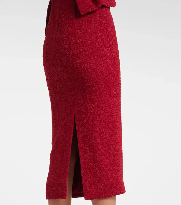 Roland Mouret Boucle Midi Dress