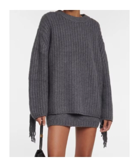 LISA YANG Hilma Fringed Cashmere Sweater