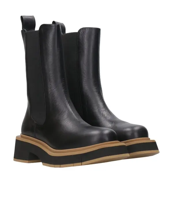 PALOMA BARCELO Round Head Chelsea Boots