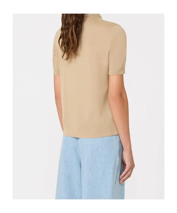 Max Mara Short-sleeved Wool Cardigan