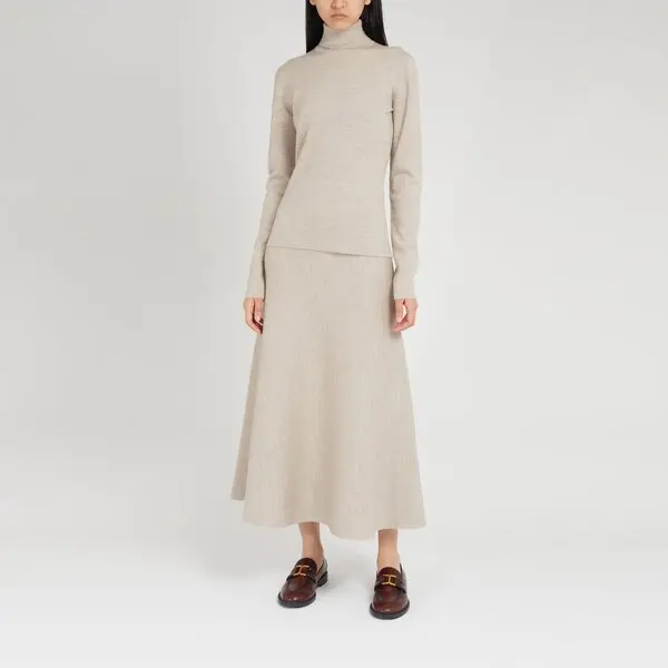 Gabriela Hearst High-necked Long-sleeved Sweater