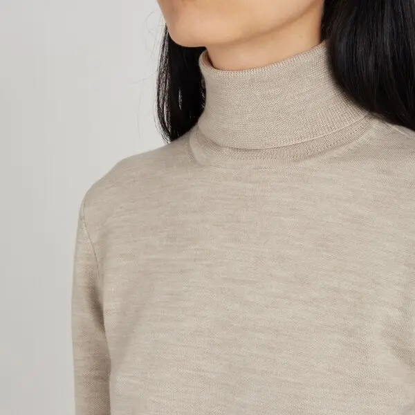 Gabriela Hearst High-necked Long-sleeved Sweater