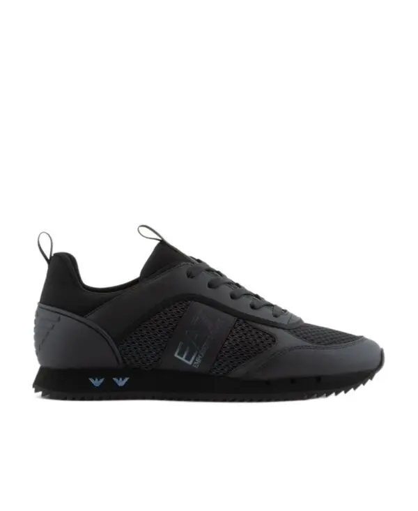 EA7 Logo-print Panelled-design Sneakers