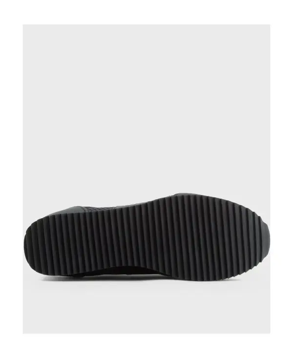 EA7 Logo-print Panelled-design Sneakers