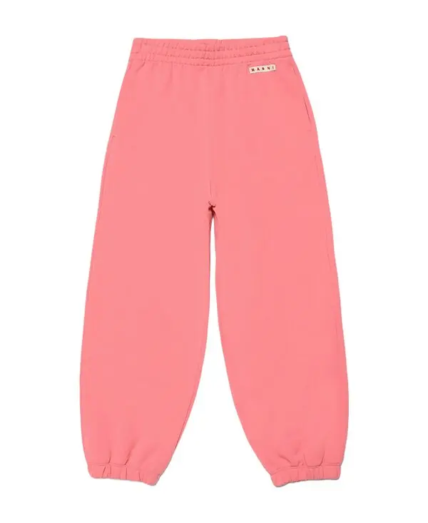 Marni Fleece Trousers With Logo