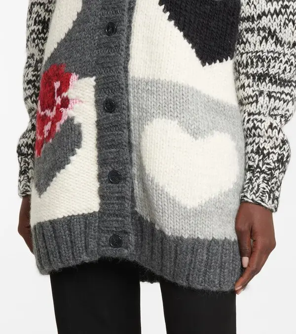 JOSEPH Embroidered Pattern Sweater