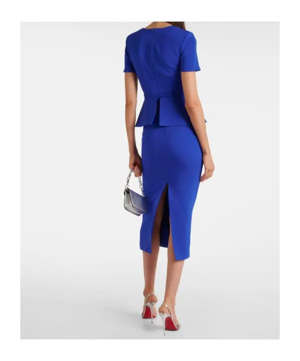 Roland Mouret Short Sleeve Dress