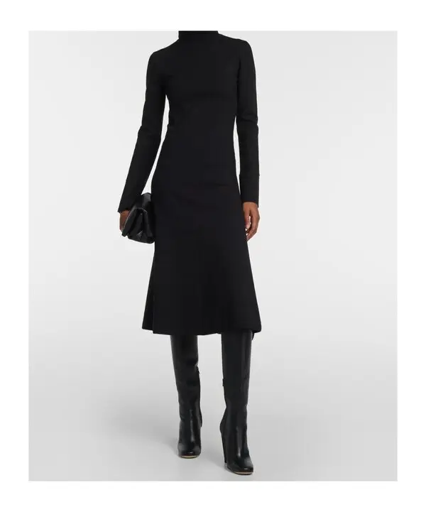 JOSEPH High Collar, Long Sleeves, Midi Length