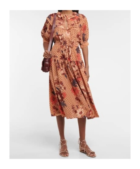Ulla Johnson Printed Mid-length Dress