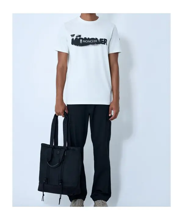 Moncler Logo Printed Crewneck T-shirt