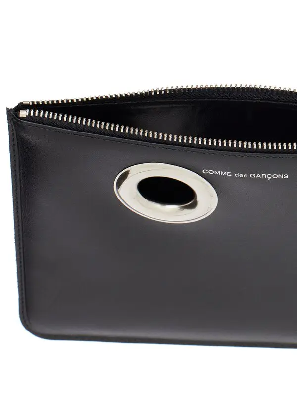 Comme Des Garçons Zipper Clutch