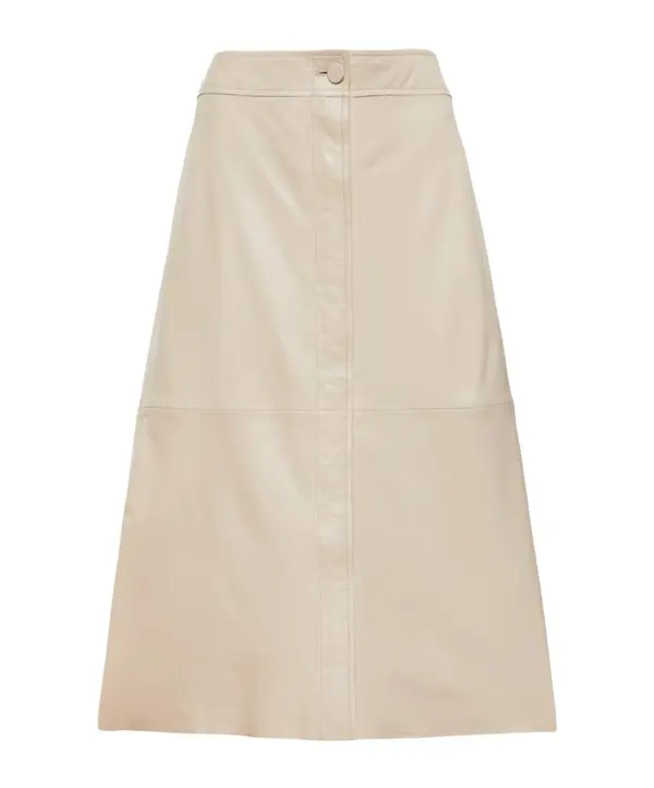 JOSEPH Cortical A-shaped Miniskirt - Nude