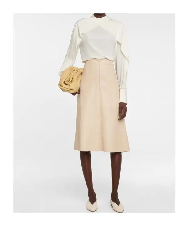 JOSEPH Cortical A-shaped Miniskirt
