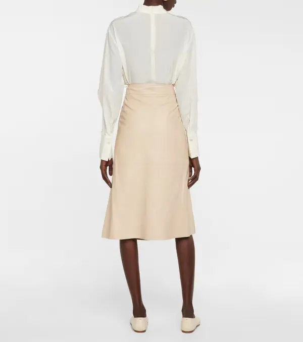 JOSEPH Cortical A-shaped Miniskirt