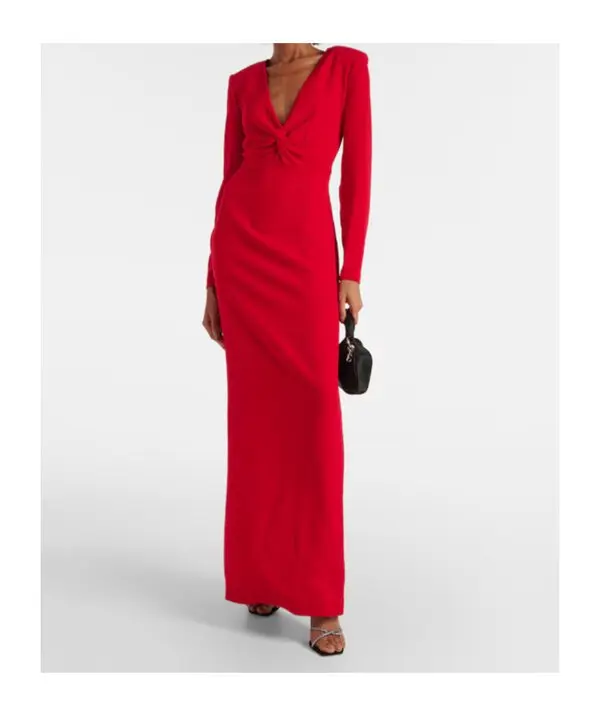 Roland Mouret Gathered Cady Gown