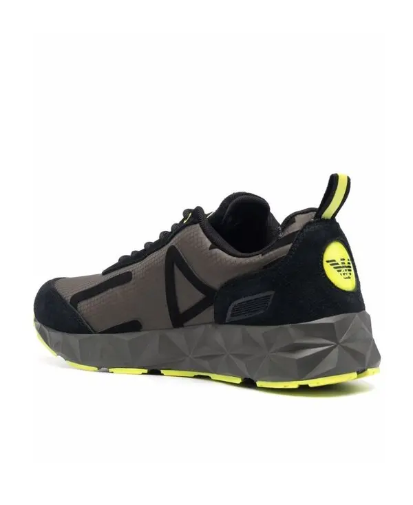 EA7 Logo Panel Low-top Sneakers