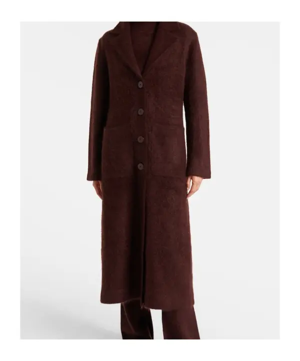 Dorothee Schumacher Fluffy Statement Wool-blend Coat
