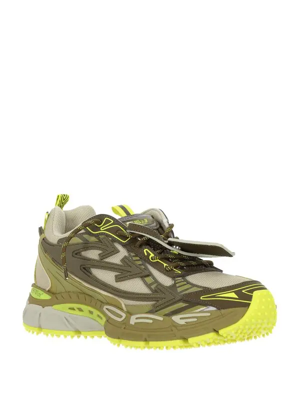 Off-White Logo Detailed Lace-up Sneakers